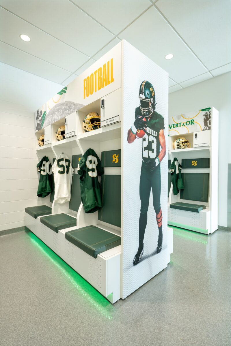 Logiflex University Football Team Locker Room Case Study – My Resource ...