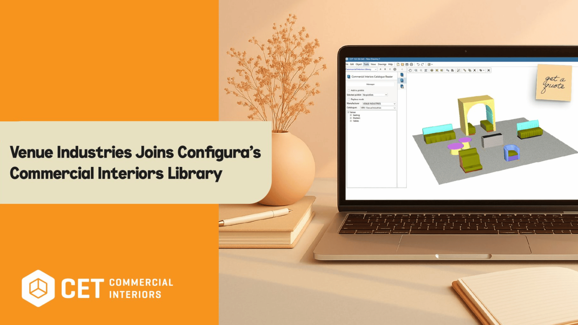 Venue Industries Joins Configura’s Commercial Interiors Library – My ...
